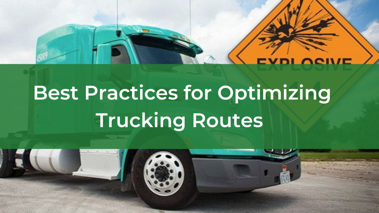 Best Practices for Optimizing Trucking Routes | Tri-State Hazmat